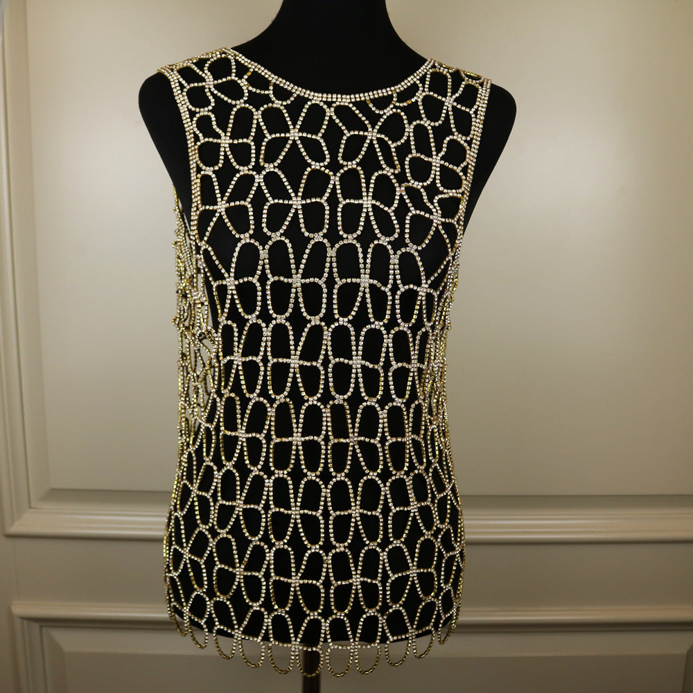 Hollow Rhinestone Dress Body Chain A0234 – Ole