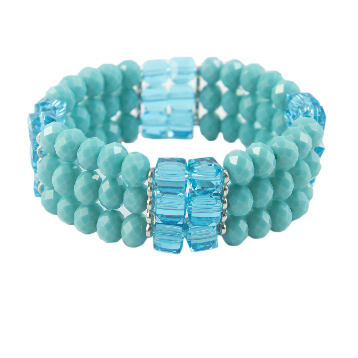 Multi Layered Crystal Bracelets B1301 – Ole