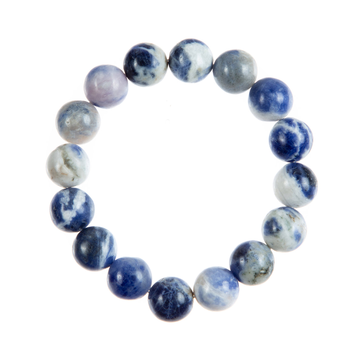 Sodo Lite Stone Stretch Bracelet B1977-12MM – Ole