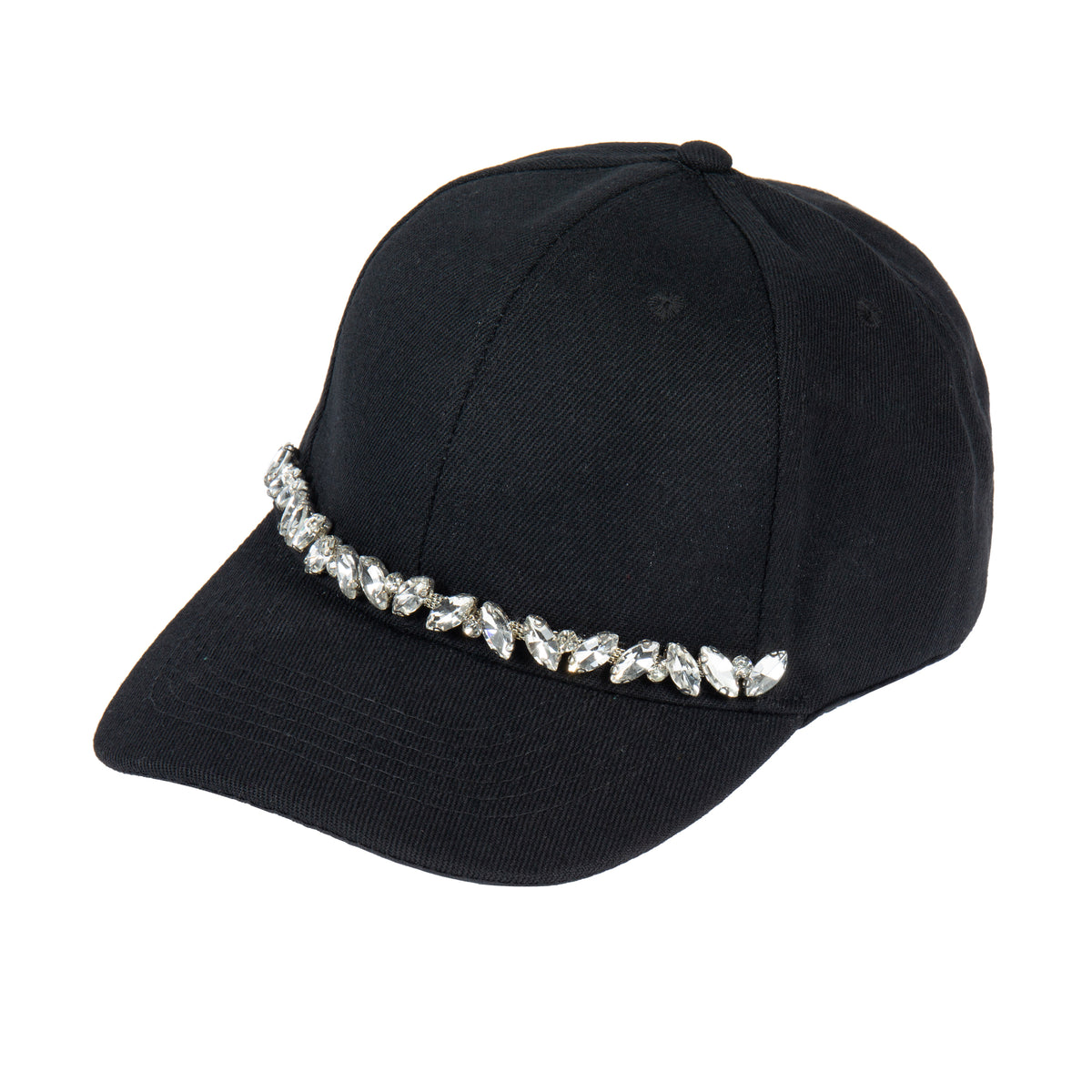 Geometry Rhinestone Chains Cap Hat C0843 – Ole