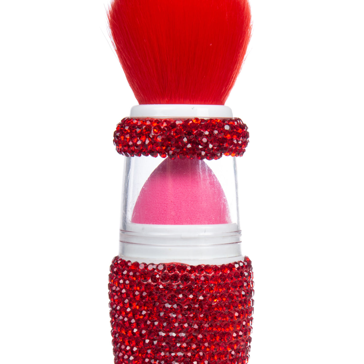 Ceramic Rhinestone Blush with Sponge Applicator Brush CR0033 – Ole