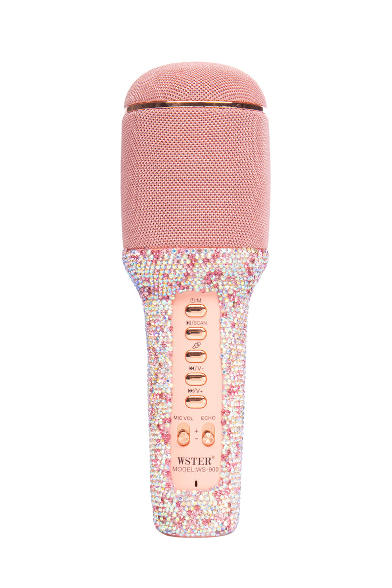 Ceramic Rhinestone Microphone CR0062 – Ole