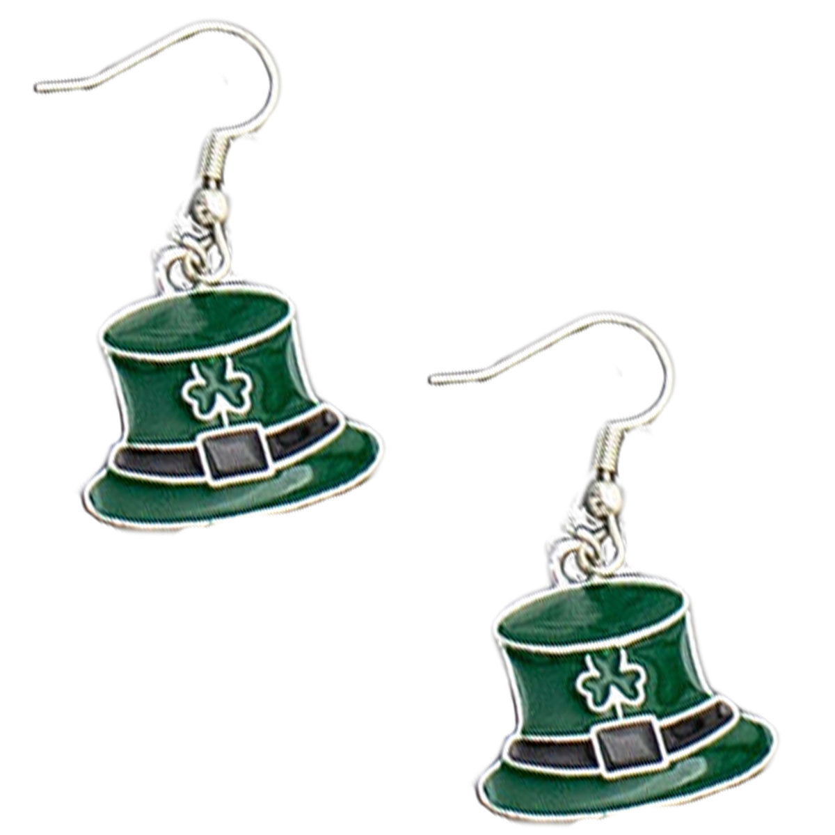 Hat Clover Alloy Earrings E5606 – Ole