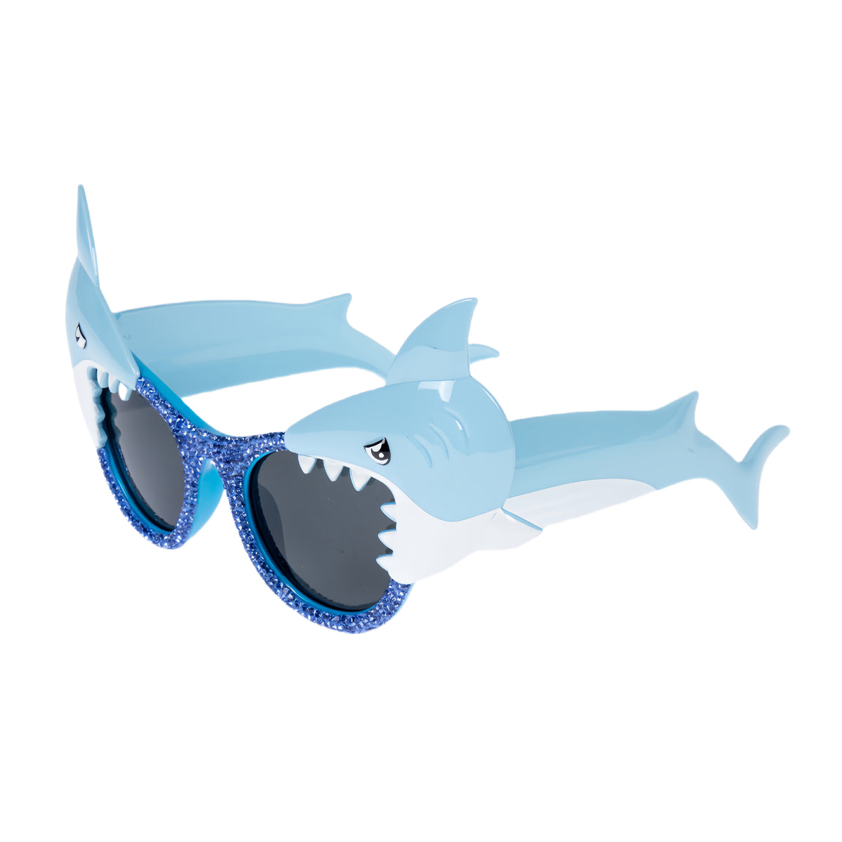 Handmade Rhinestone Shark Party Eyeglasses G0524 – Ole