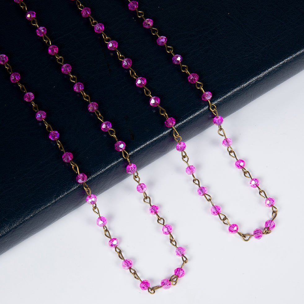 Classic Crystal Long Necklaces N1163-209 – Ole