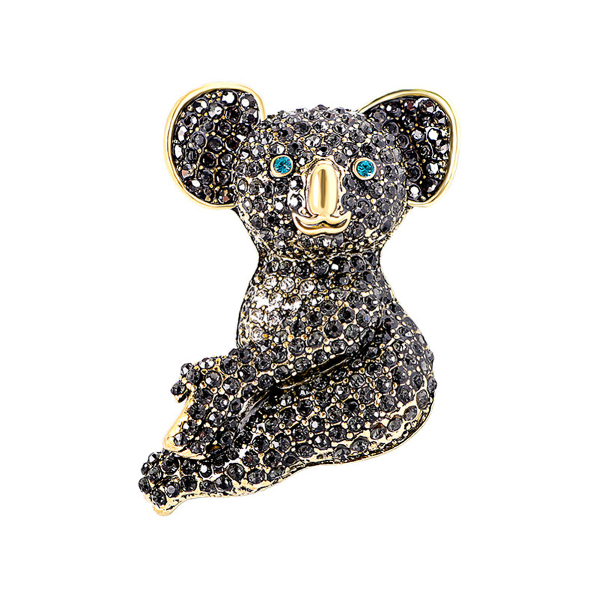Koala Rhinestone Brooch PA4529 – Ole