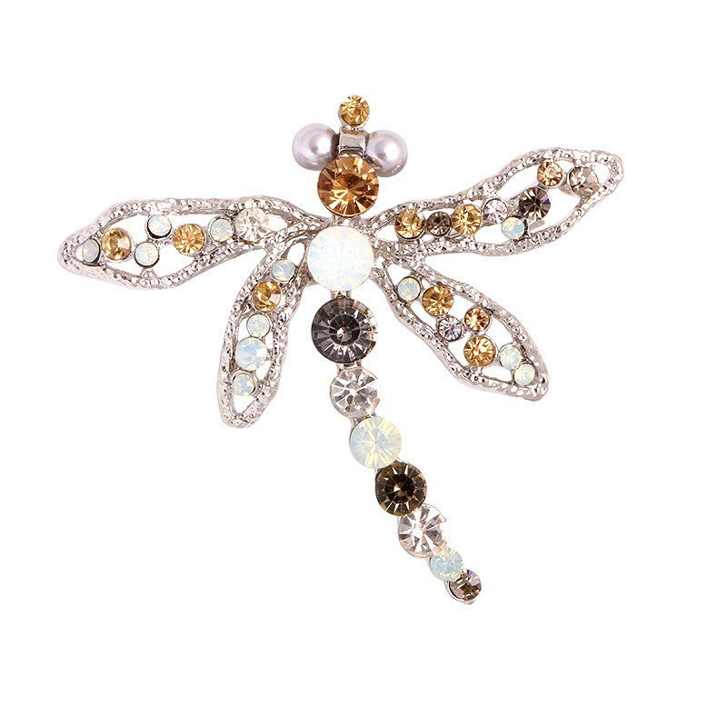 Dragonfly Rhinestone Brooch APA15558 – Ole
